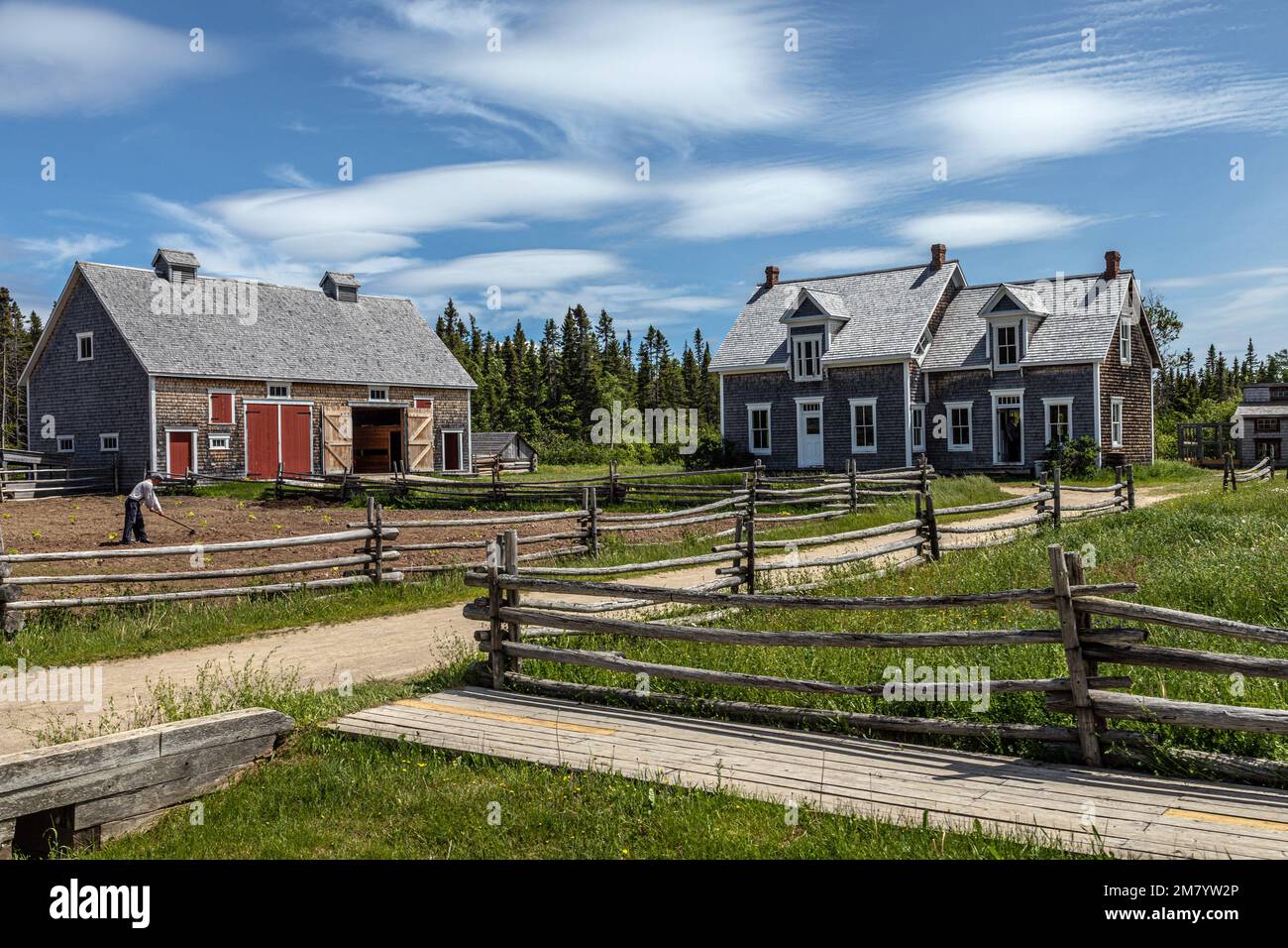 Canada acadian house hi-res stock photography and images - Alamy