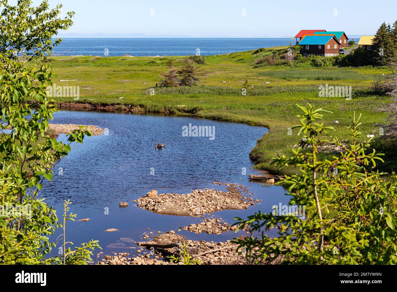 Chalets of pattys beach hi-res stock photography and images - Alamy
