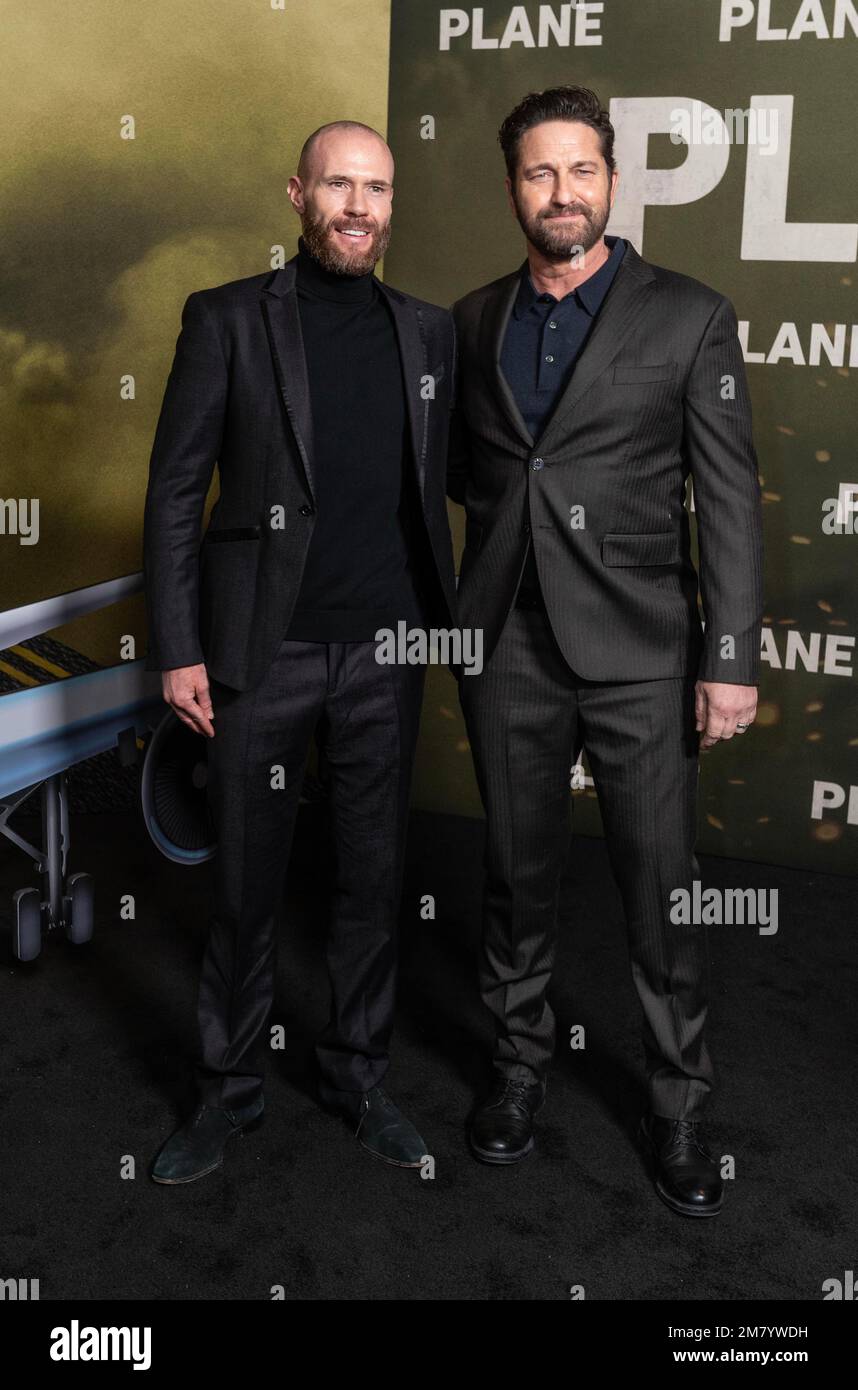 New York, New York, USA. 10th Jan, 2023. Oliver Trevena and Gerard ...