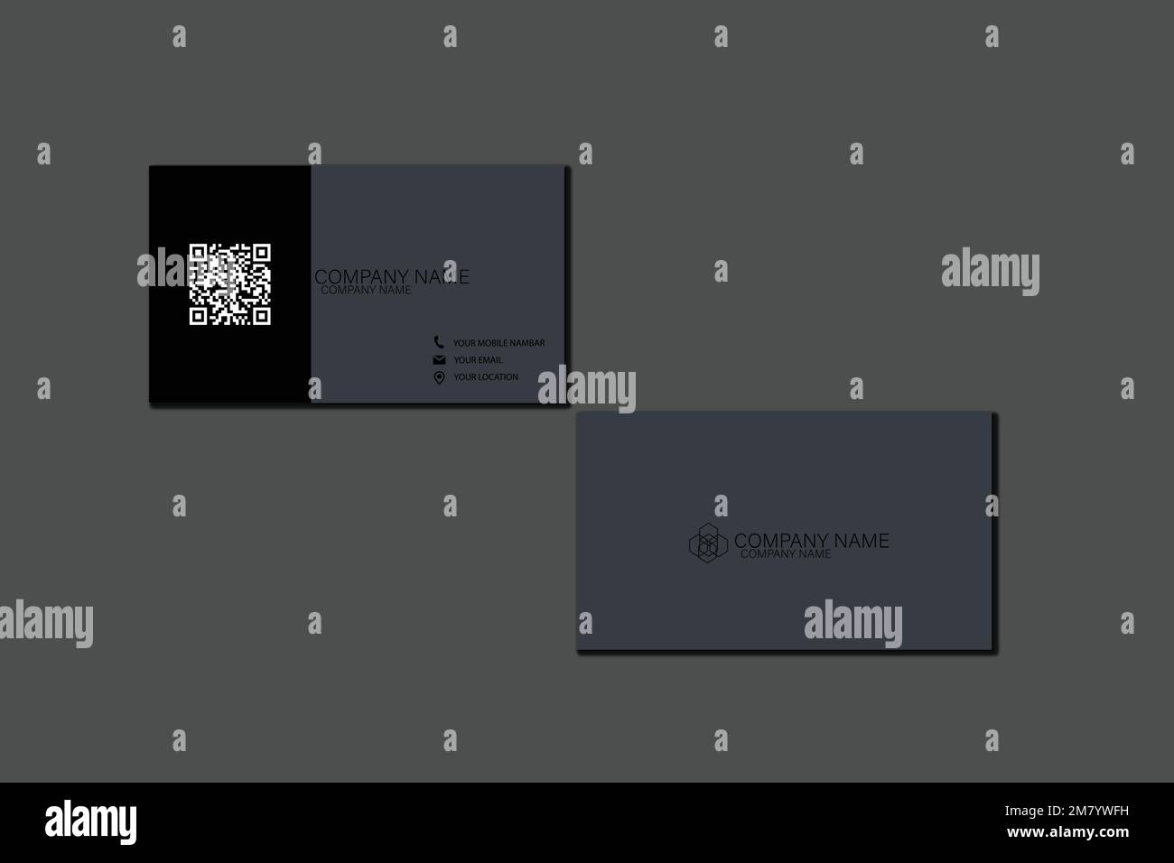 pro business card template design.pro Stock Vector Image & Art - Alamy