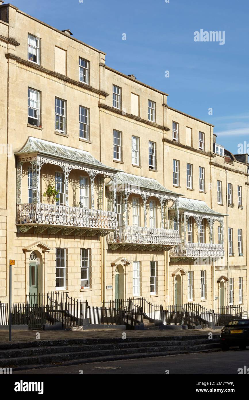 Georgian balcony hi-res stock photography and images - Alamy