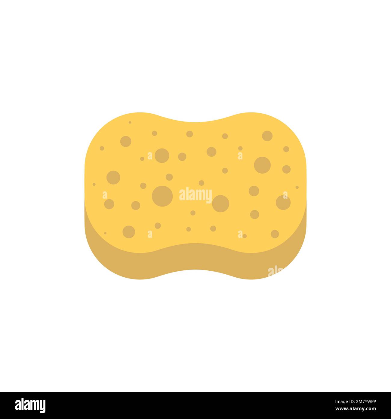 Sponge icon isolated on white background. Vector illustration. Eps 10 ...