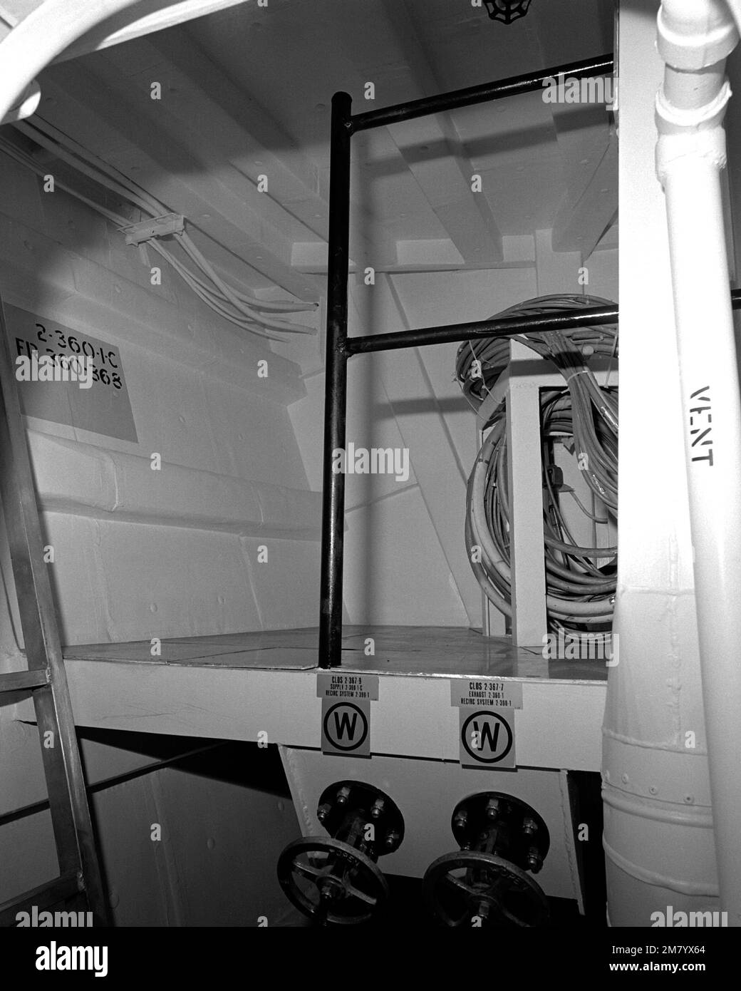 The recover assist securing traverse (RAST) control station aboard the ...