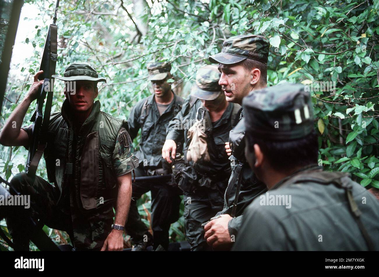 U.S. Army Rangers, aboard a Combat Harbor Patrol Division inshore ...
