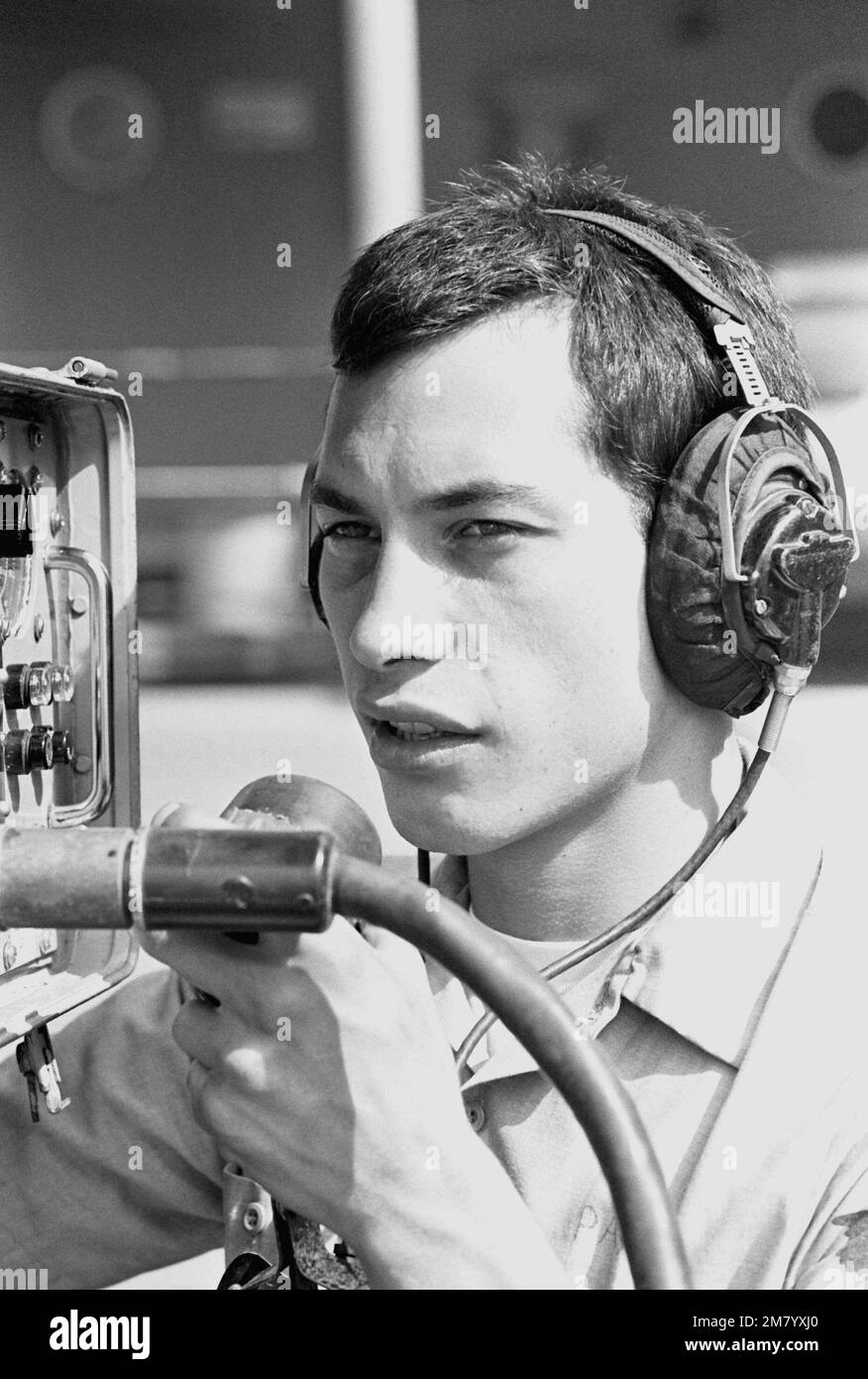 GUNNER's Mate Curtis Pascoe operates a missile electric systems test ...