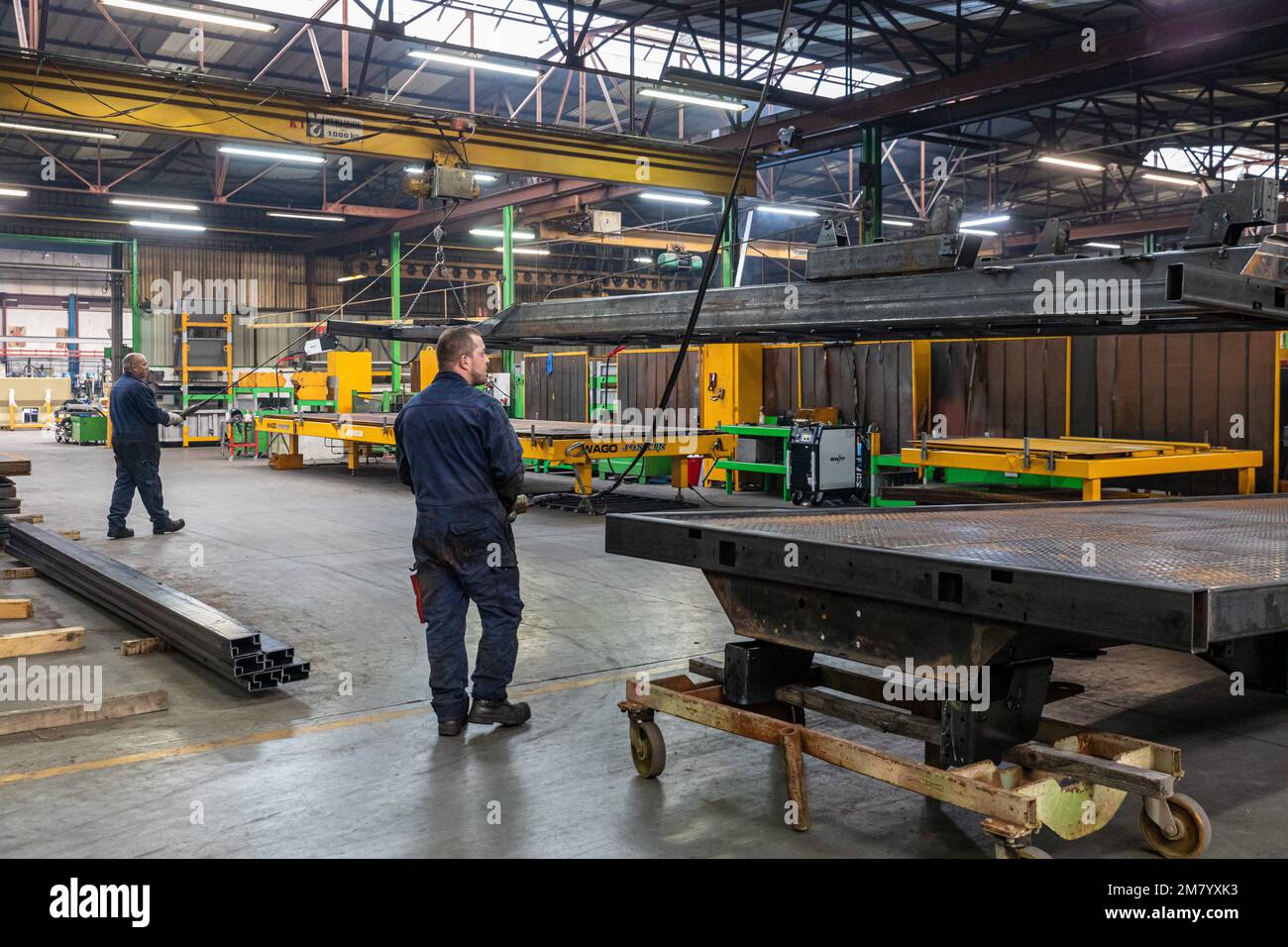 PREPARATION OF THE CHASSIS FOR THE MANUFACTURING OF TRAILERS AND FARM ...
