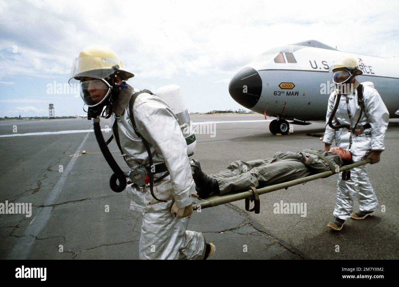 Injured air crew member hi-res stock photography and images - Alamy