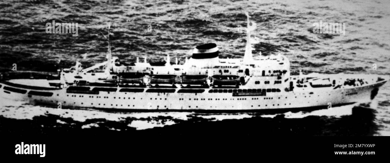 A view of a Soviet Ka-27 Helix anti-submarine warfare helicopter aboard ...