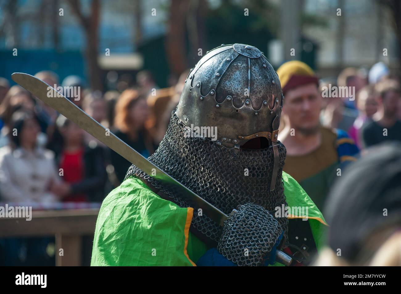 Ancient warrior with a halberd hi-res stock photography and images - Alamy