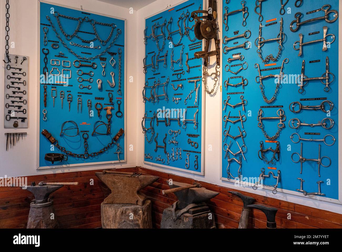 IRONWORK MUSEUM, FORMER FORGE SPECIALIZING IN SADDLE PARTS ...