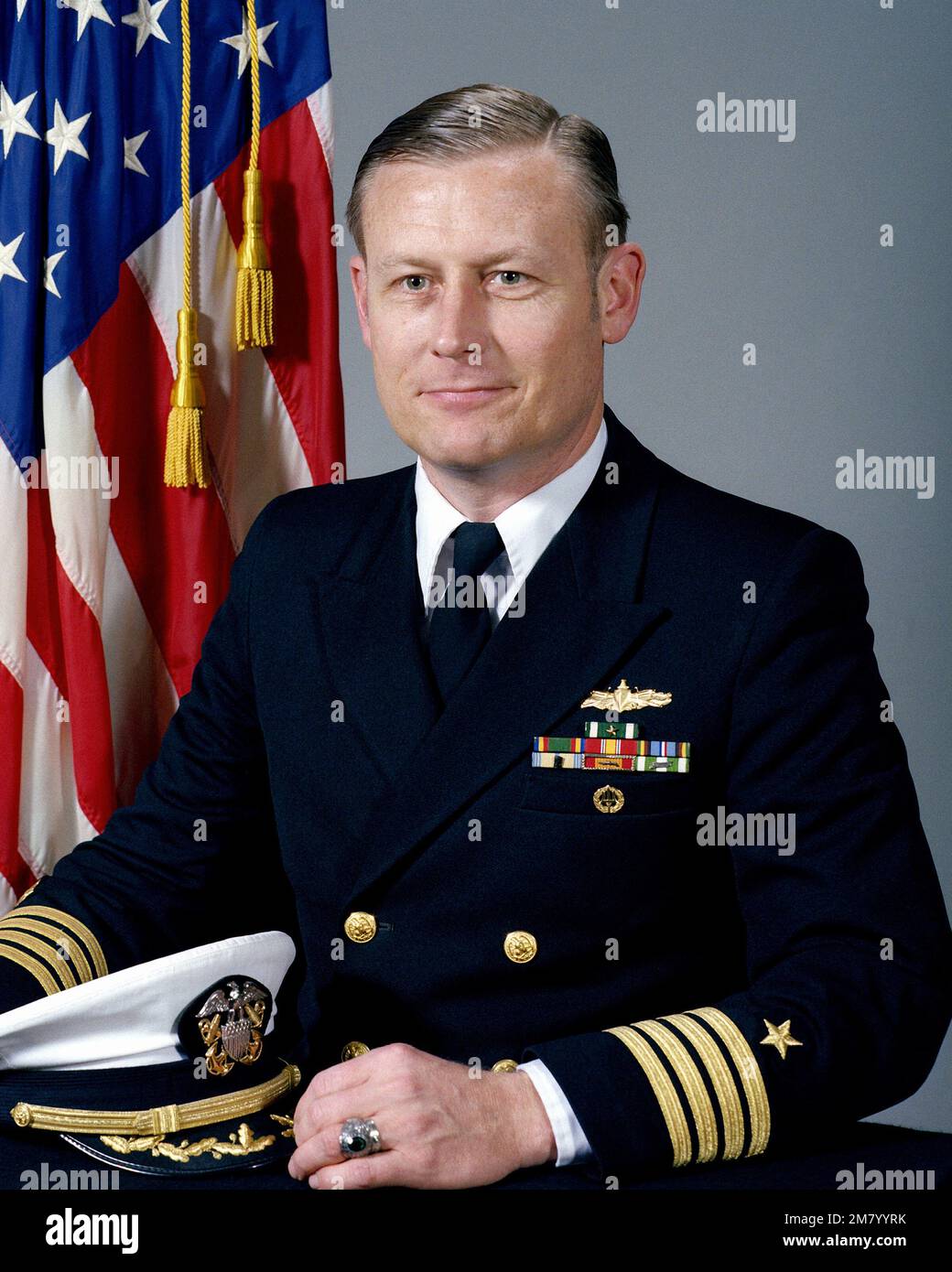 CAPT David E. Dohner, USN (uncovered). Country: Unknown Stock Photo - Alamy