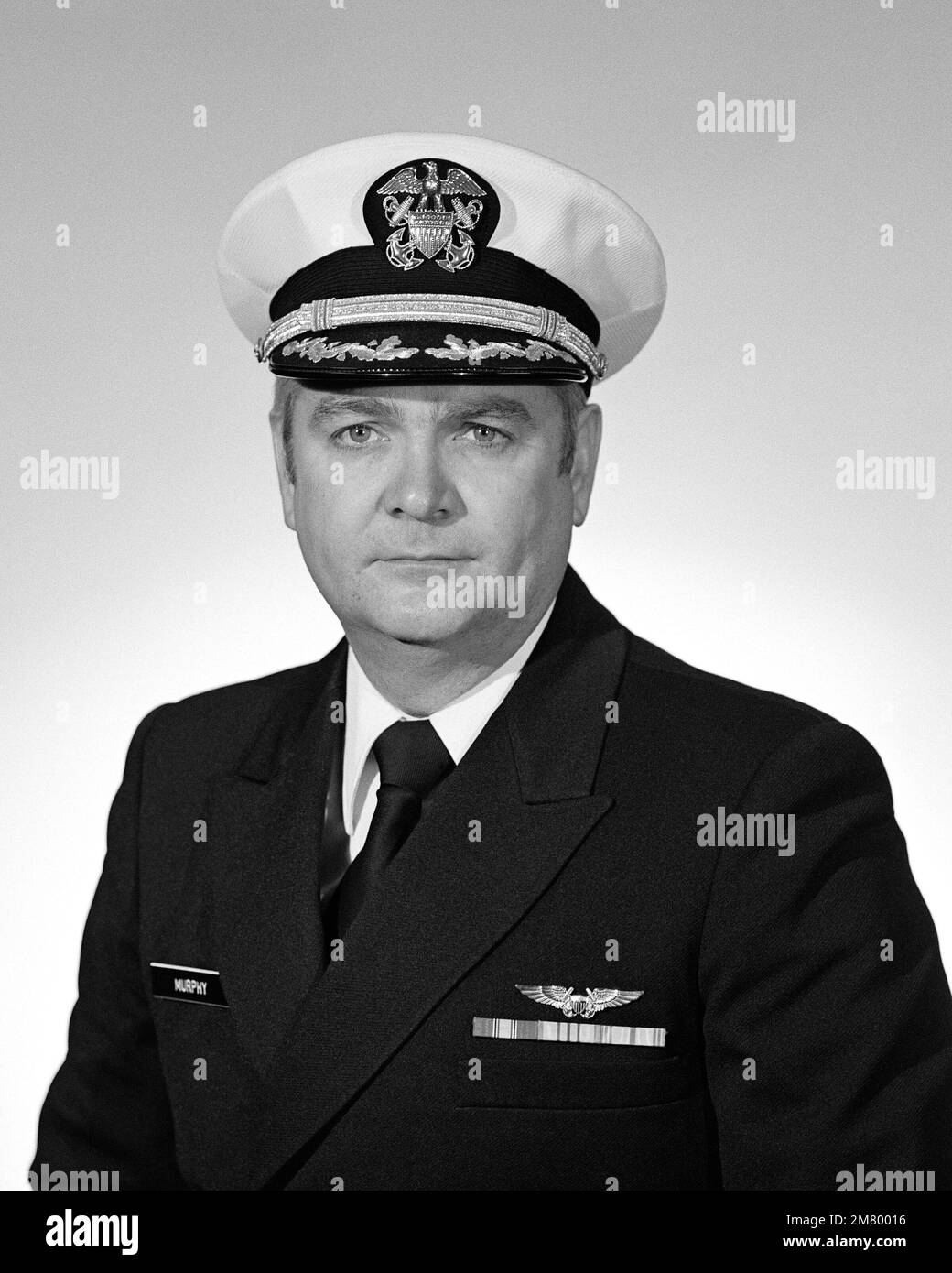 Commander Eugene E. Murphy, USN (covered). Country: Unknown Stock Photo ...