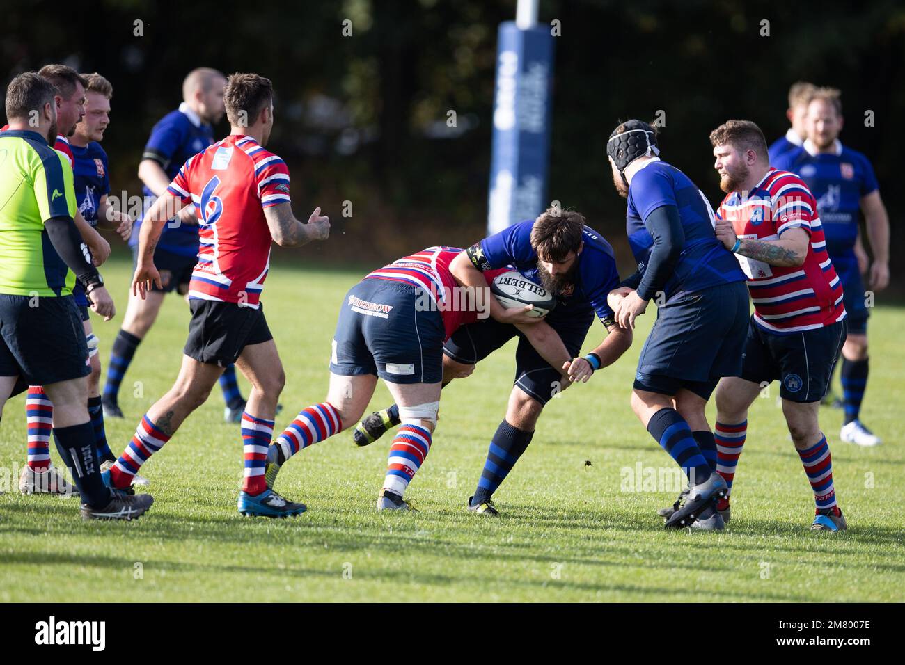 Rugby team game action rugby player Stock Photo - Alamy