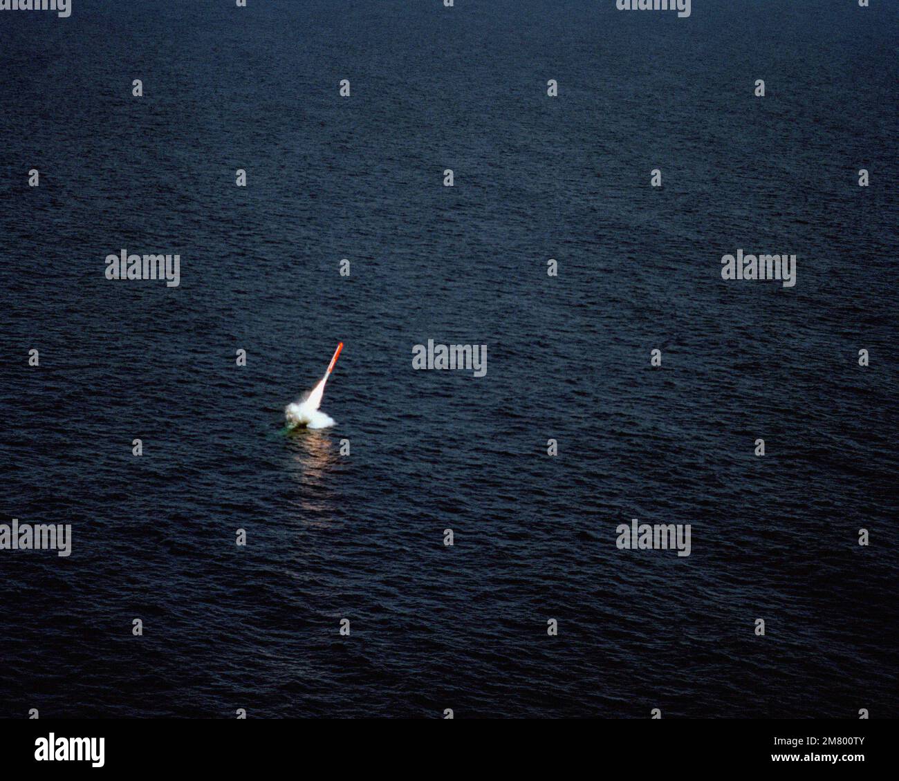 A Tomahawk cruise missile is launched from the nuclear-powered attack ...