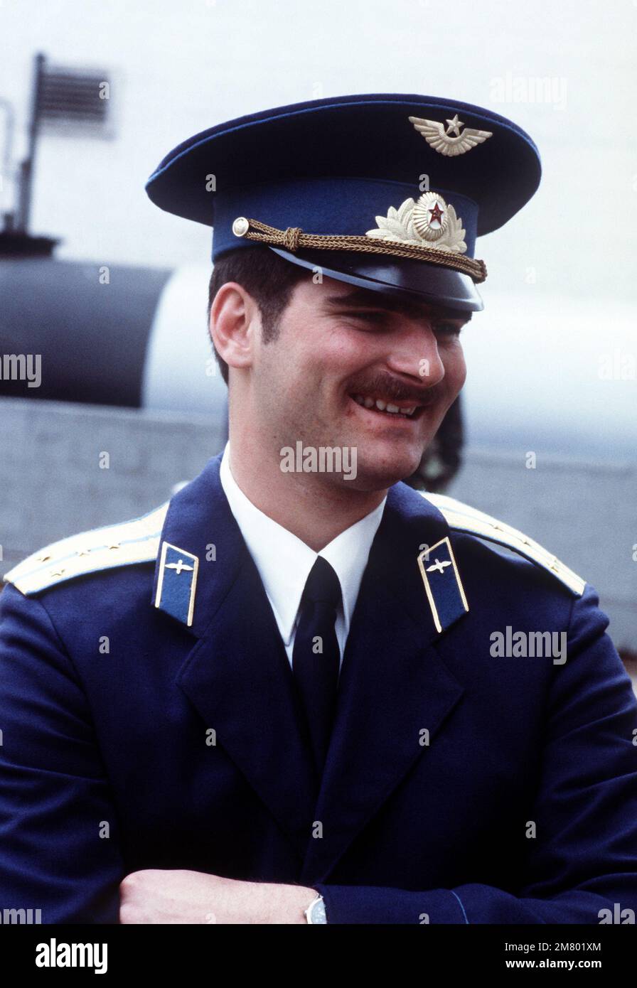 SRA Dayne Padgett wears a Russian Special Forces uniform with the rank ...