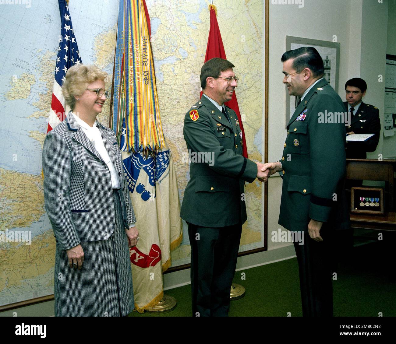 The Defense Meritorious Service Medal is presented to COL Paul Grenier ...