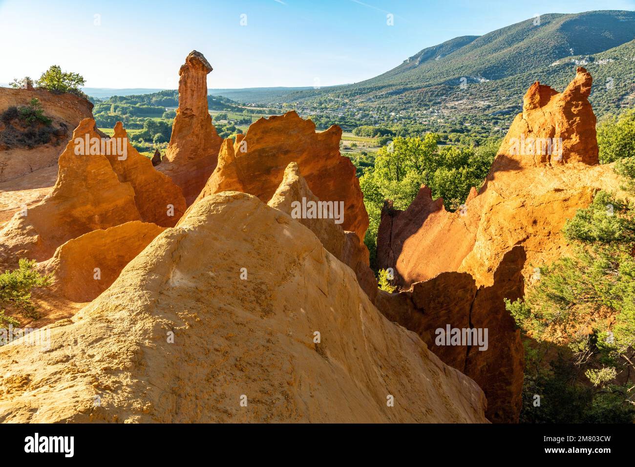 FAIRY CHIMNEY, OCHRE QUARRIES OF THE COLORADO PROVENCAL, REGIONAL ...