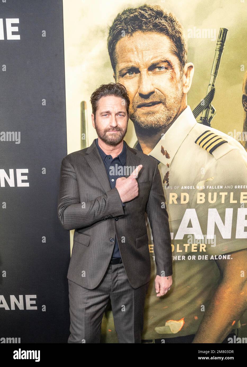 New York, New York, USA. 10th Jan, 2023. Gerard Butler attends the ...