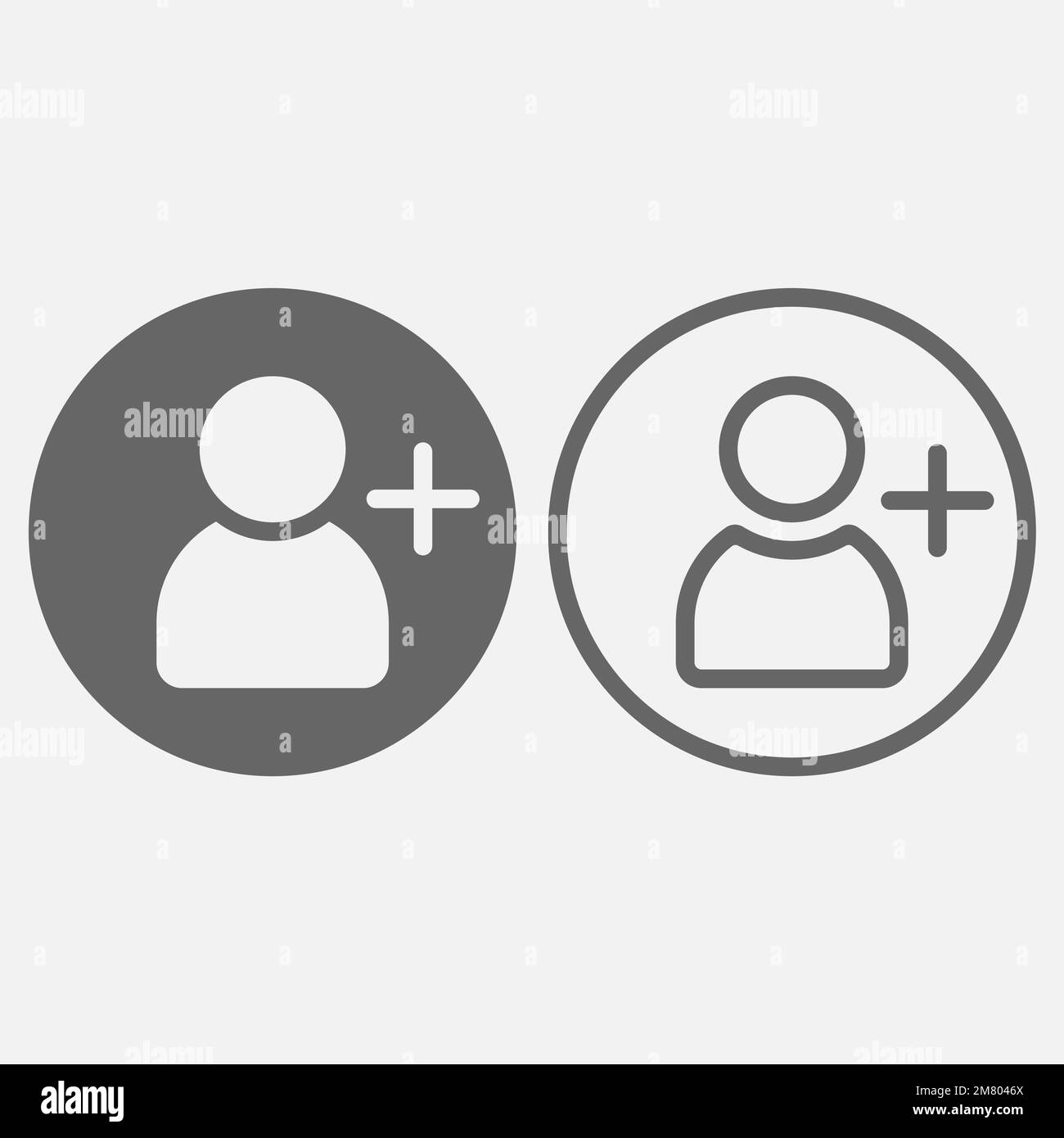 person icon isolated on white background. Vector illustration. Eps 10 ...