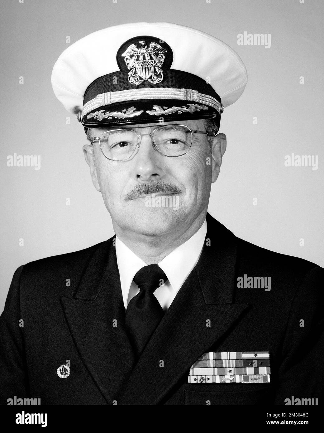 CAPT Bob L. Ozment, USN (covered). Country: Unknown Stock Photo - Alamy