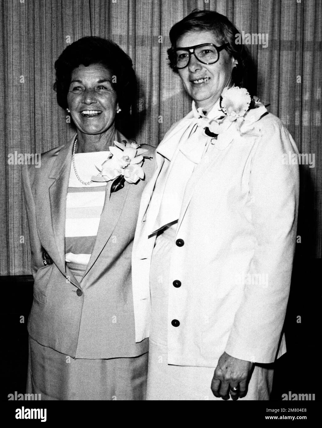 Dorothy Williams (right), is the sponsor and Marjorie Benjamin Travers ...