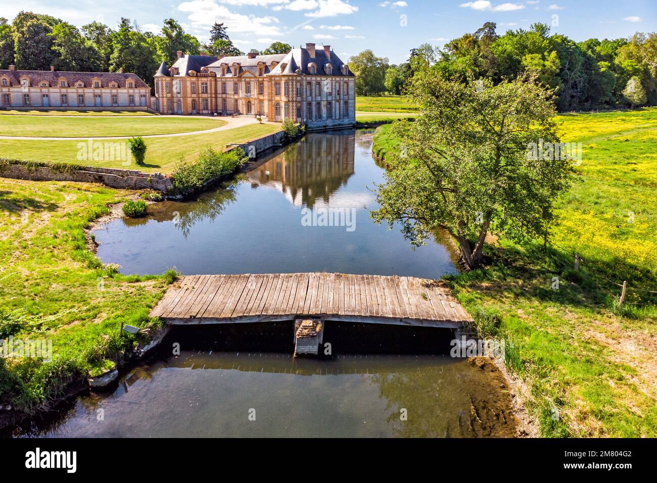 CHATEAU OF MONTIGNY-SUR-AVRE, VALLEY OF THE AVRE, EURE, NORMANDY ...