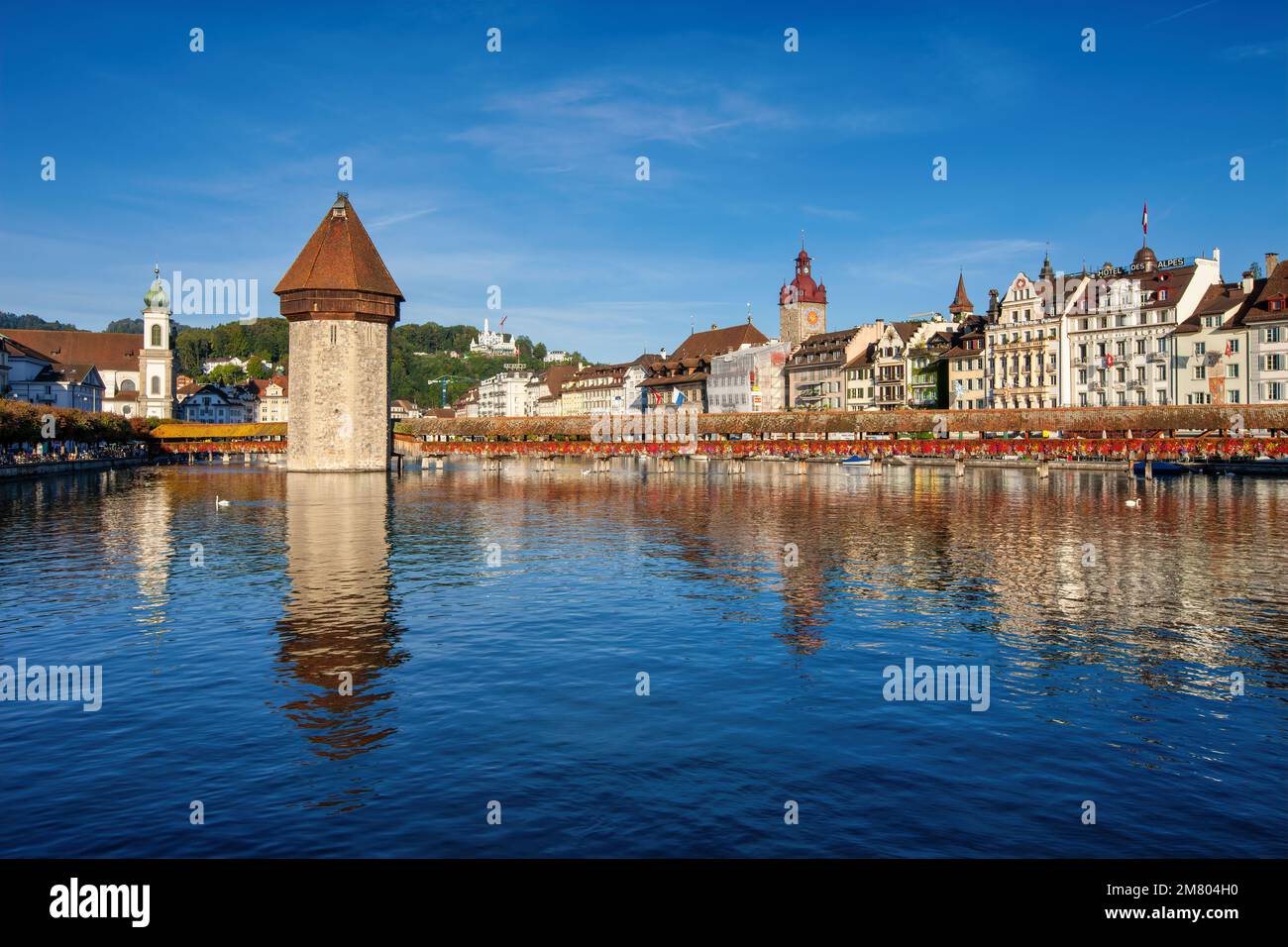 Old town lucerne chapel hi-res stock photography and images - Alamy
