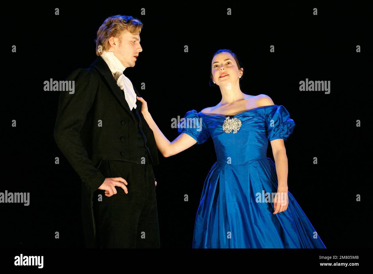 Tom Canton (Pip), Laura Rees (Estella) in GREAT EXPECTATIONS by Charles ...