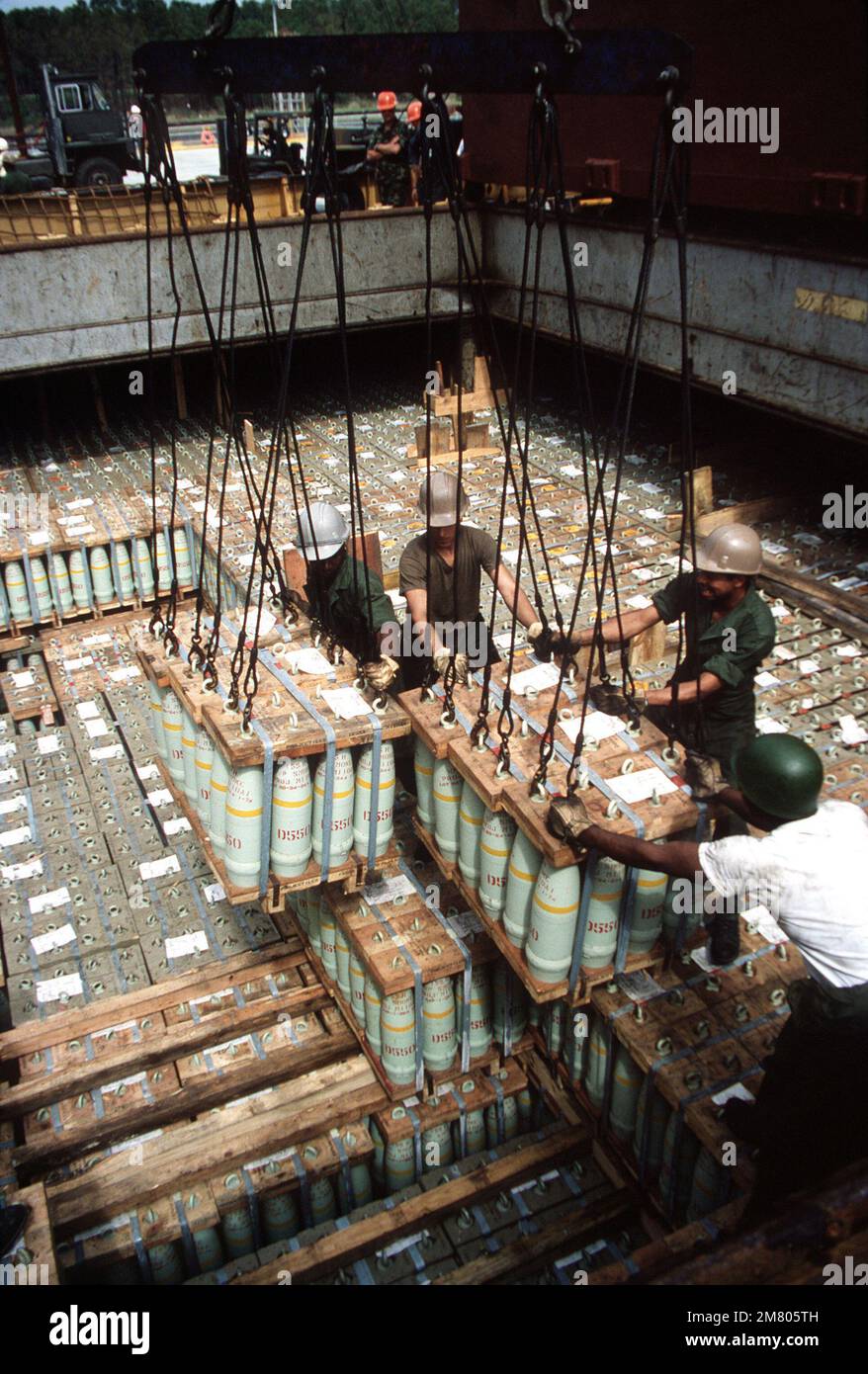 Unloading shells hi-res stock photography and images - Alamy