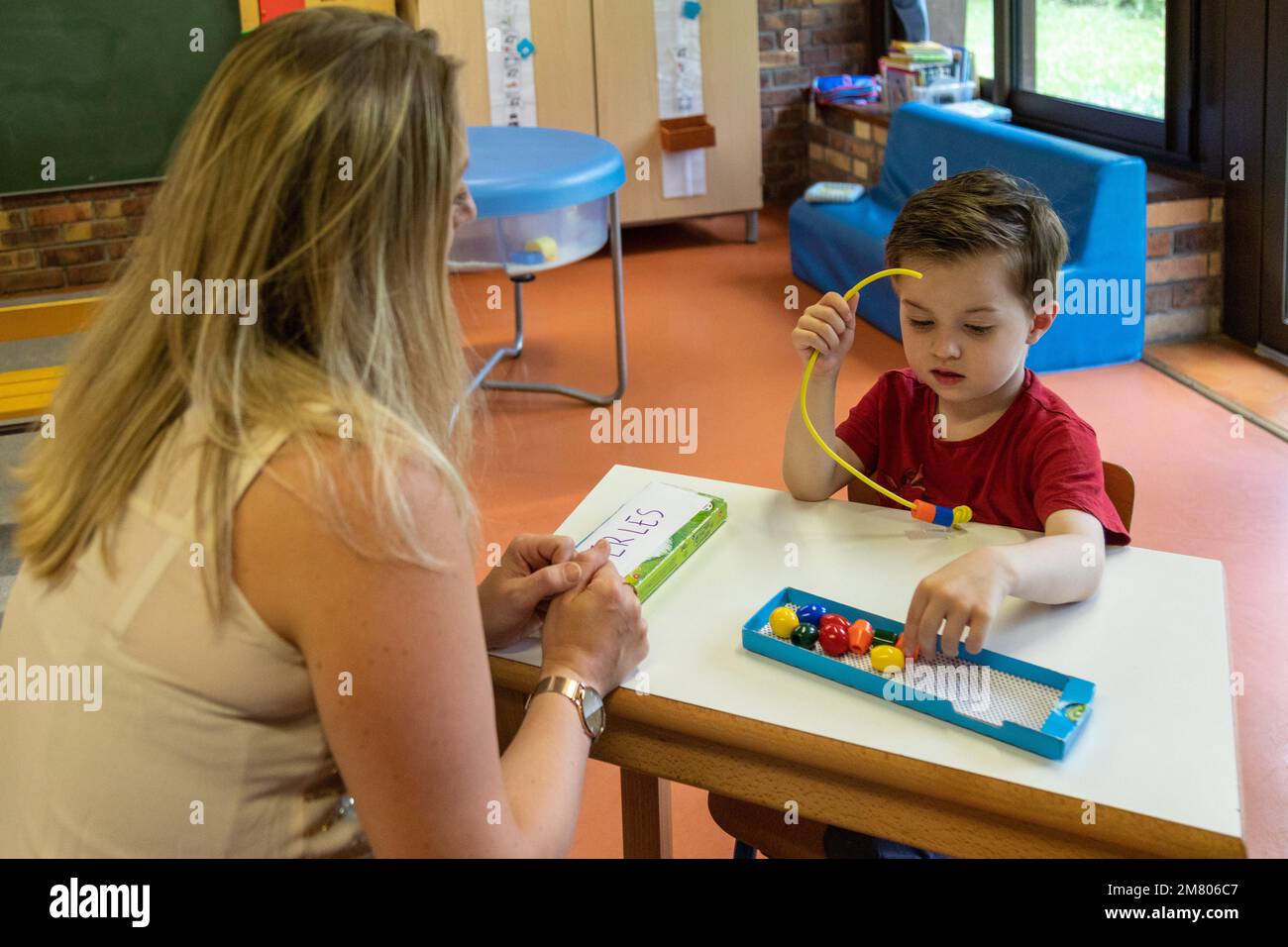 Kindergarten system hi-res stock photography and images - Alamy