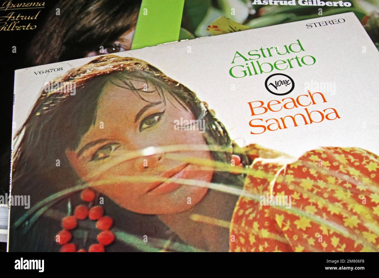 Viersen, Germany - November 9. 2022: Closeup of isolated vinyl record ...