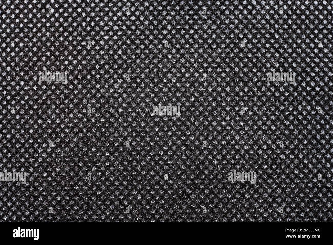 Close-up texture of natural weave cloth in dark and black color. Fabric ...