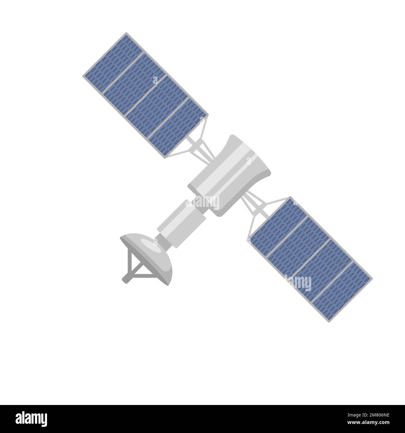 Satellite icon isolated on white background. Vector illustration. Eps ...