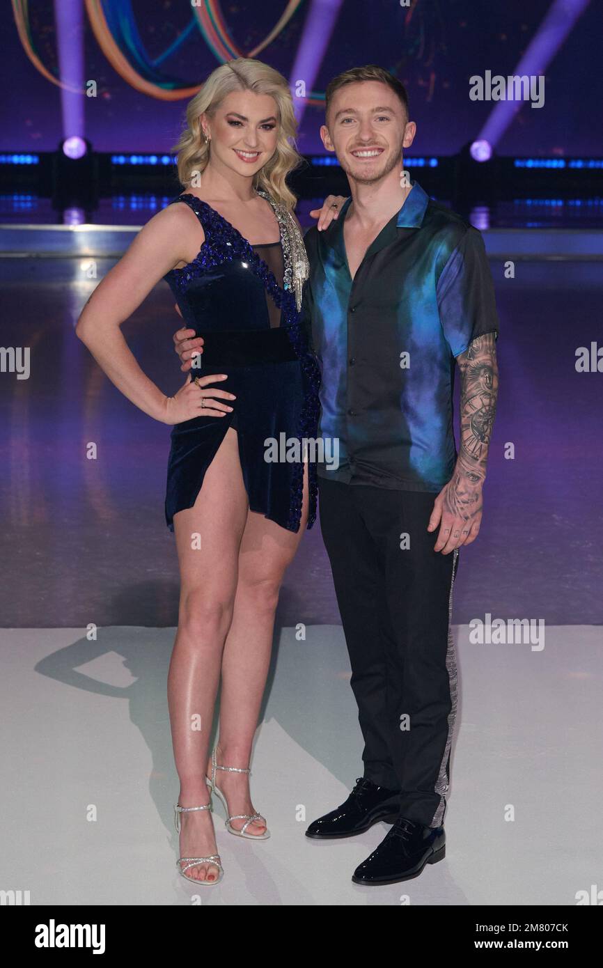 Hemel Hempstead, UK . 11 January, 2023. Olivia Smart and Nile Wilson ...