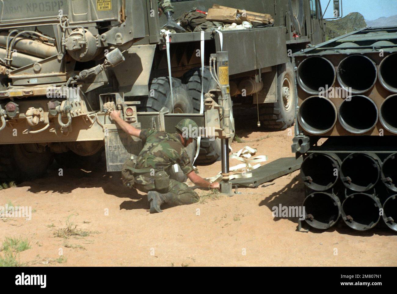 A member of the 3rd Battalion, 6th Field Artillery, 1ST Infantry ...