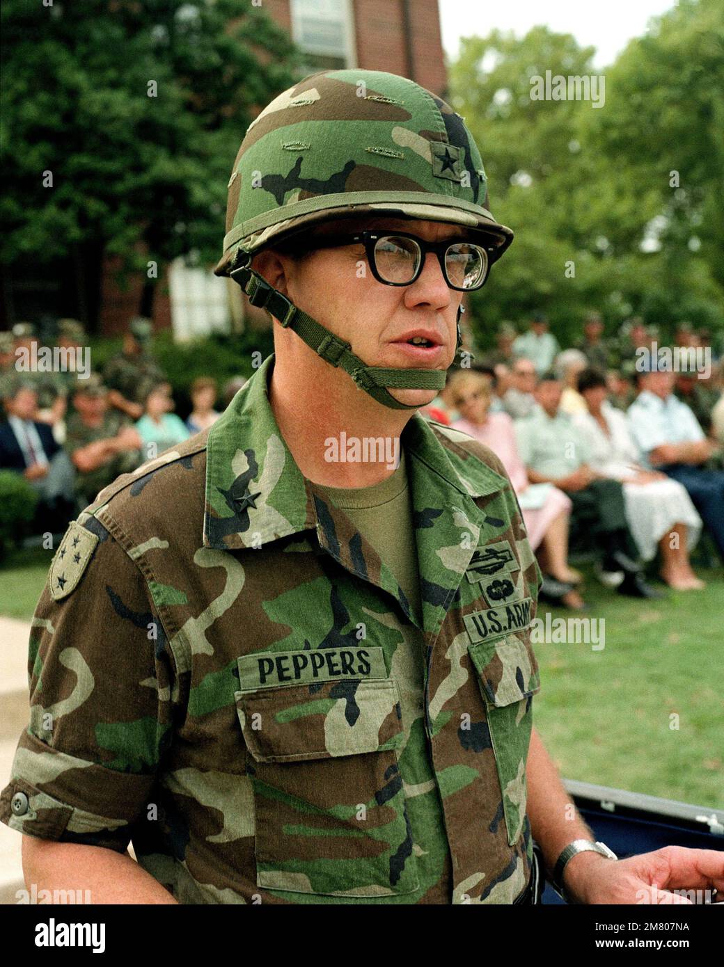 Newly promoted Brigadier General John S. Peppers, deputy commander of ...