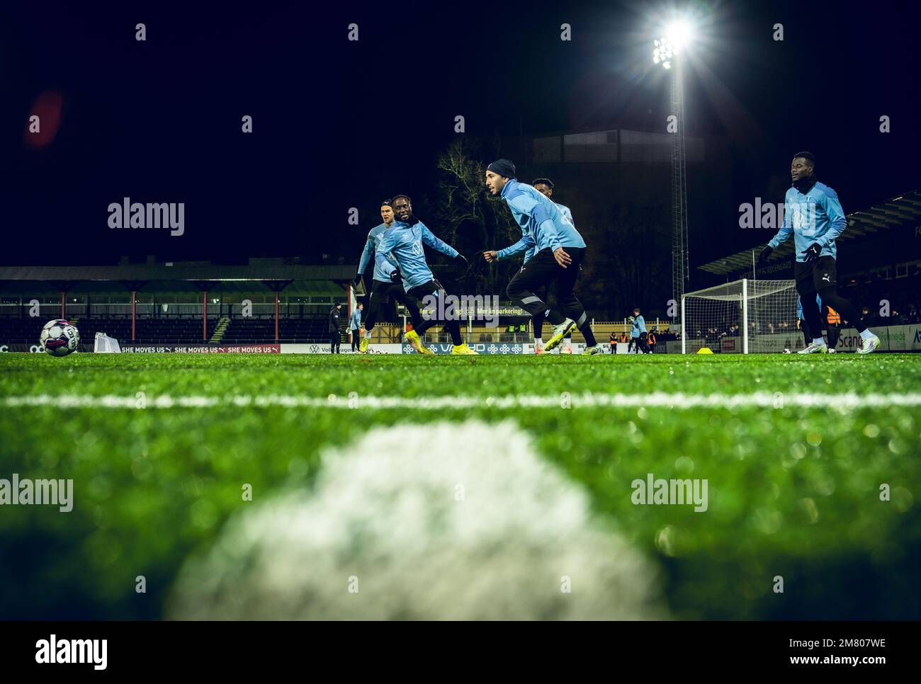 Malmoe, Sweden. 09th, January 2023. The players of Malmö FF seen during ...