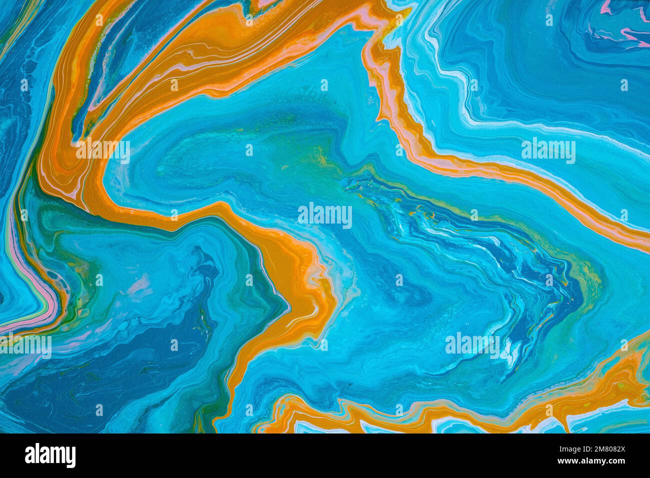 Modern fluid art painting. Abstract decorative marble texture Stock ...