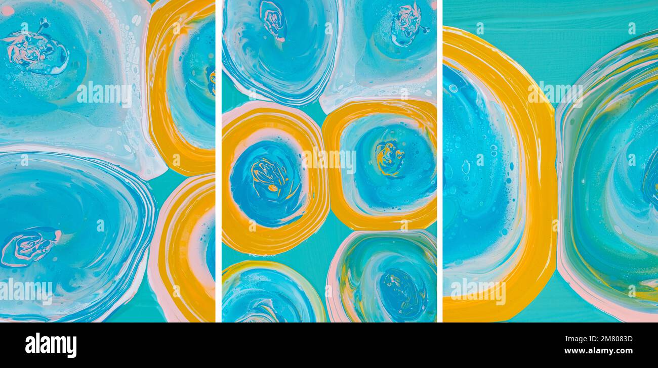 Beautiful fluid art natural luxury painting. Marbleized effect Stock ...