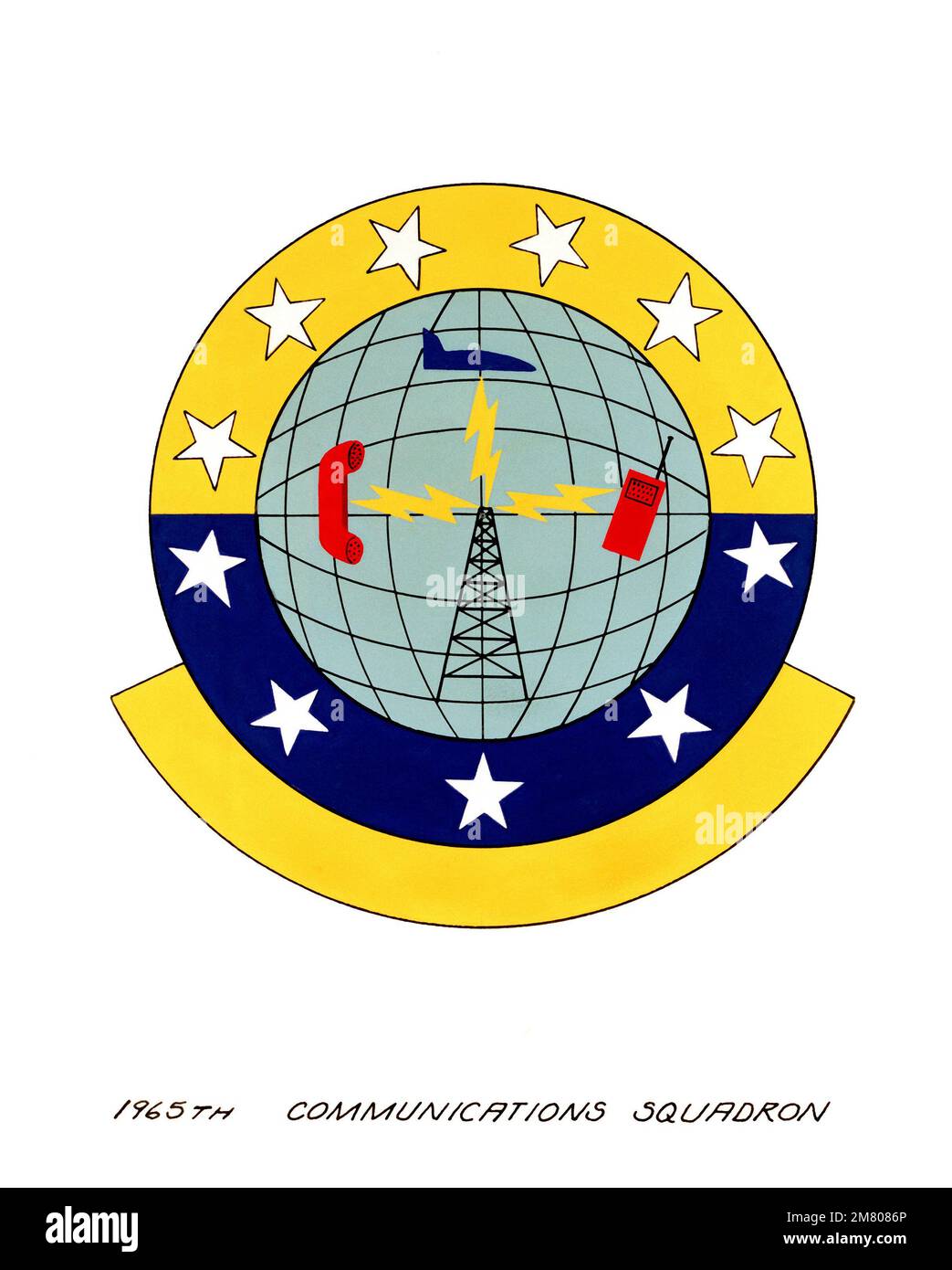 Approved insignia for: 1965th Communications Squadron. Country: Unknown ...