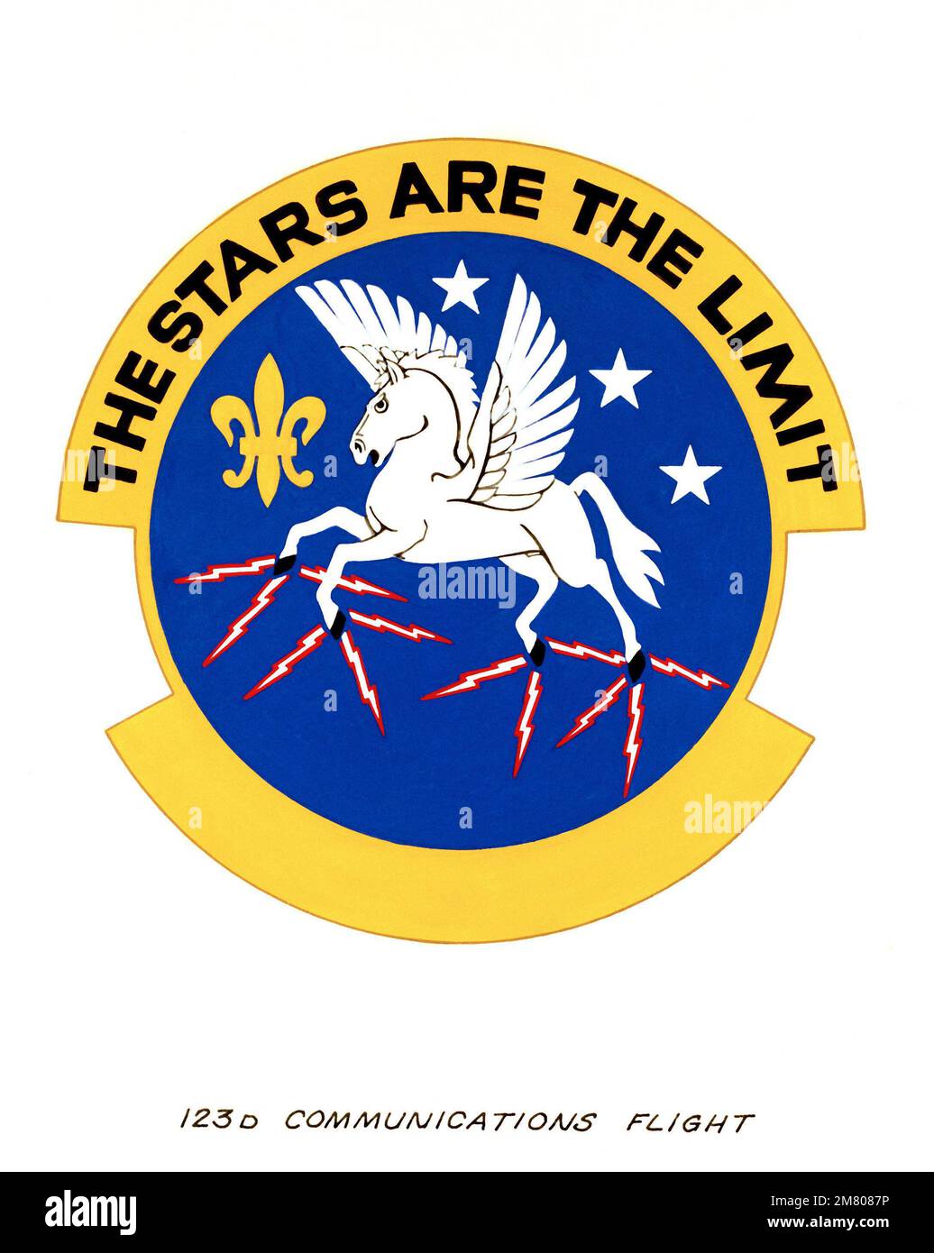 Approved insignia for: 123rd Communications Flight. Country: Unknown ...