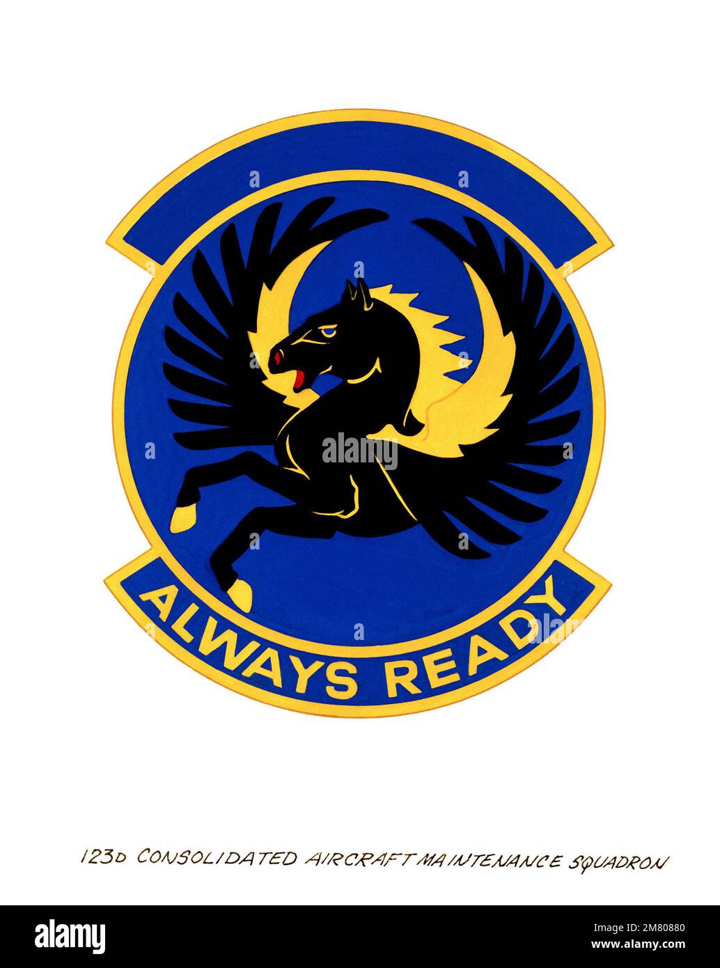 Approved insignia for: 123rd Consolidated Aircraft Maintenance Squadron ...