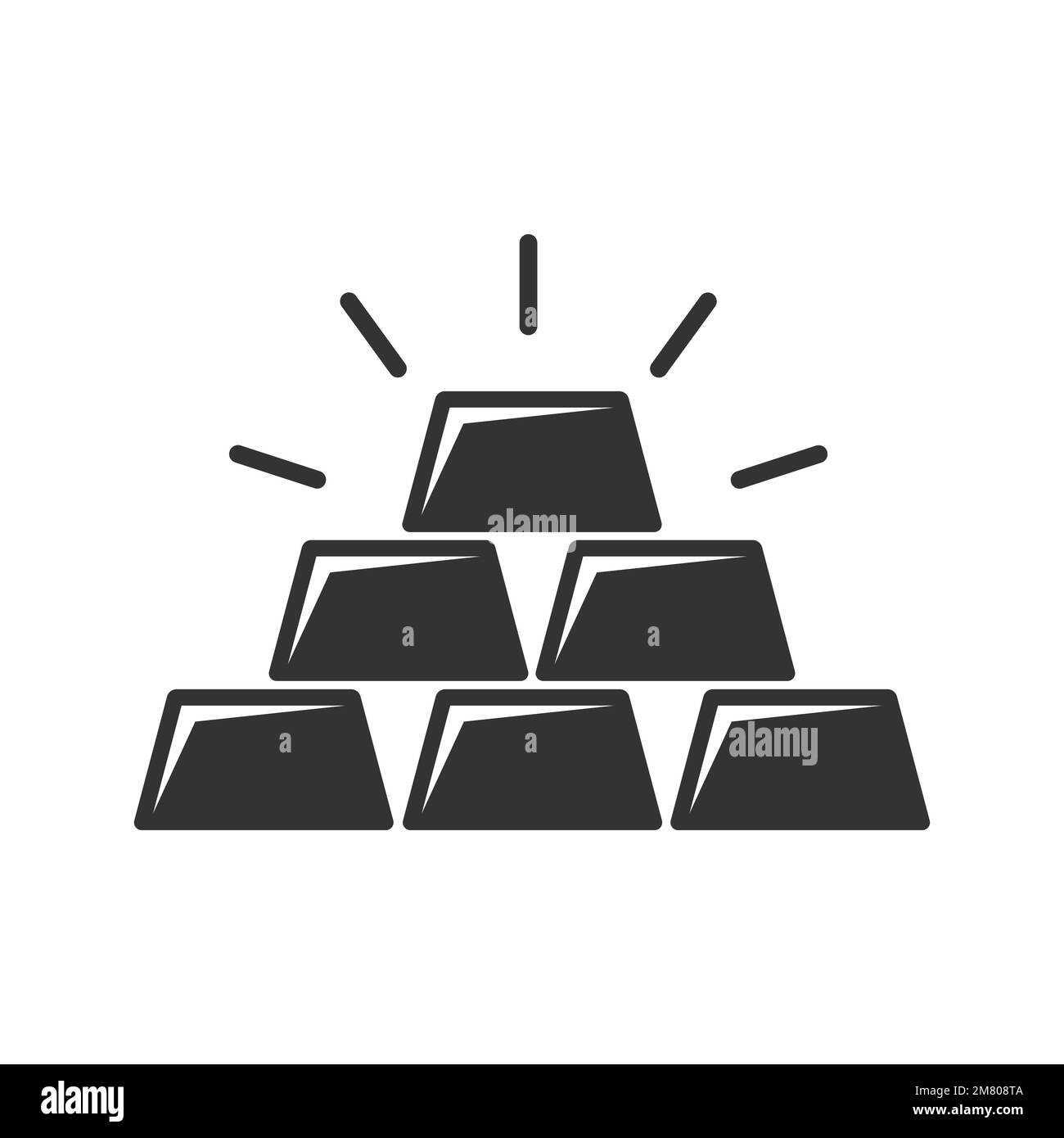 Gold ingot Black and White Stock Photos & Images - Alamy