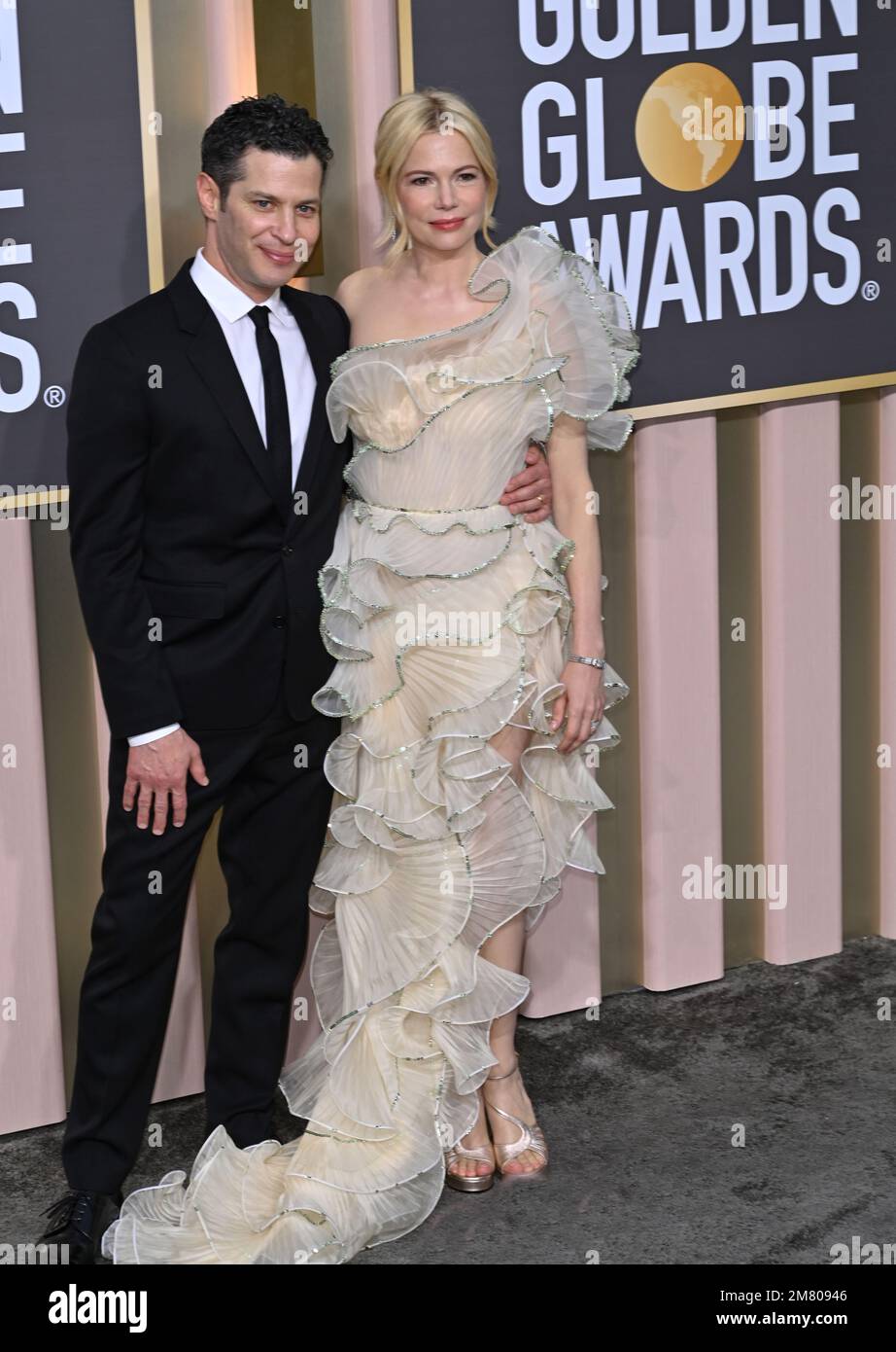 Los Angeles, USA. 09th Jan, 2023. Michelle Williams & Thomas Kail ...