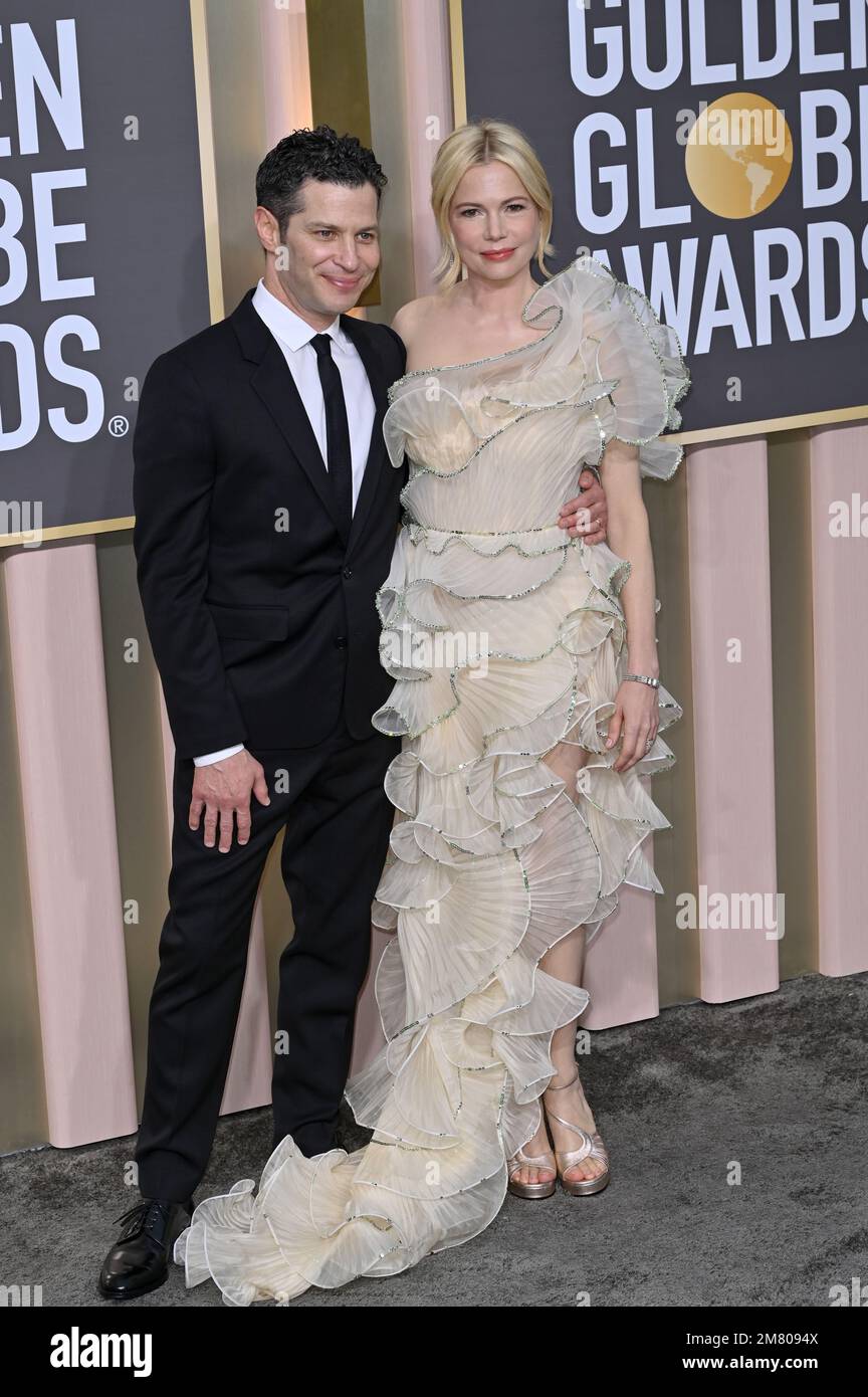 Los Angeles, USA. 09th Jan, 2023. Michelle Williams & Thomas Kail ...
