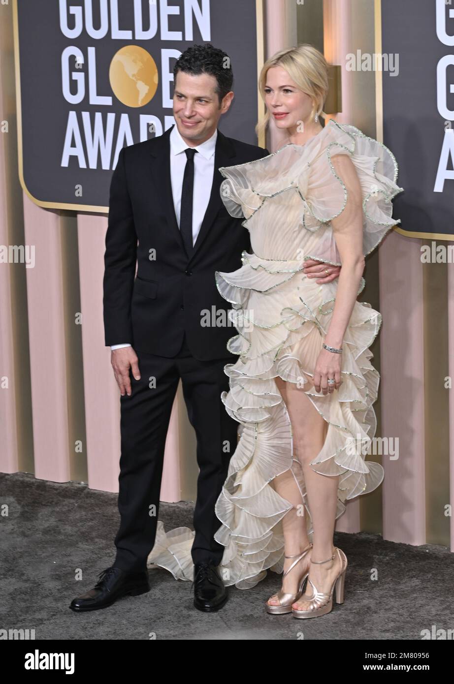 Los Angeles, USA. 09th Jan, 2023. Michelle Williams & Thomas Kail ...