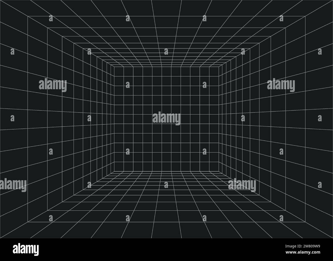 Virtual display wall Stock Vector Images - Alamy