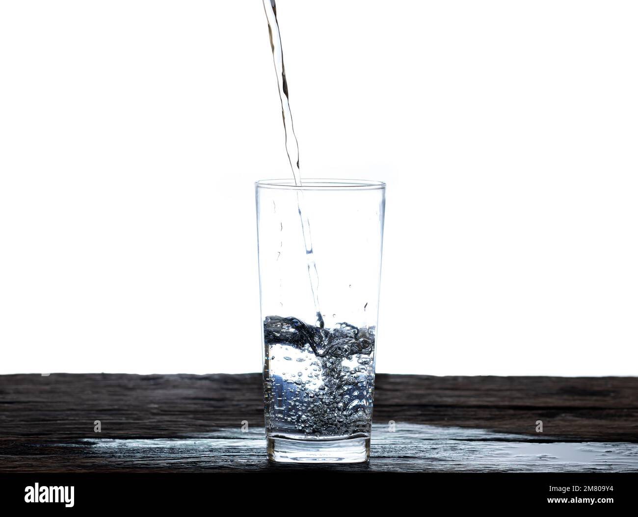 The image of pouring drinking water, into a glass, that makes one feel ...