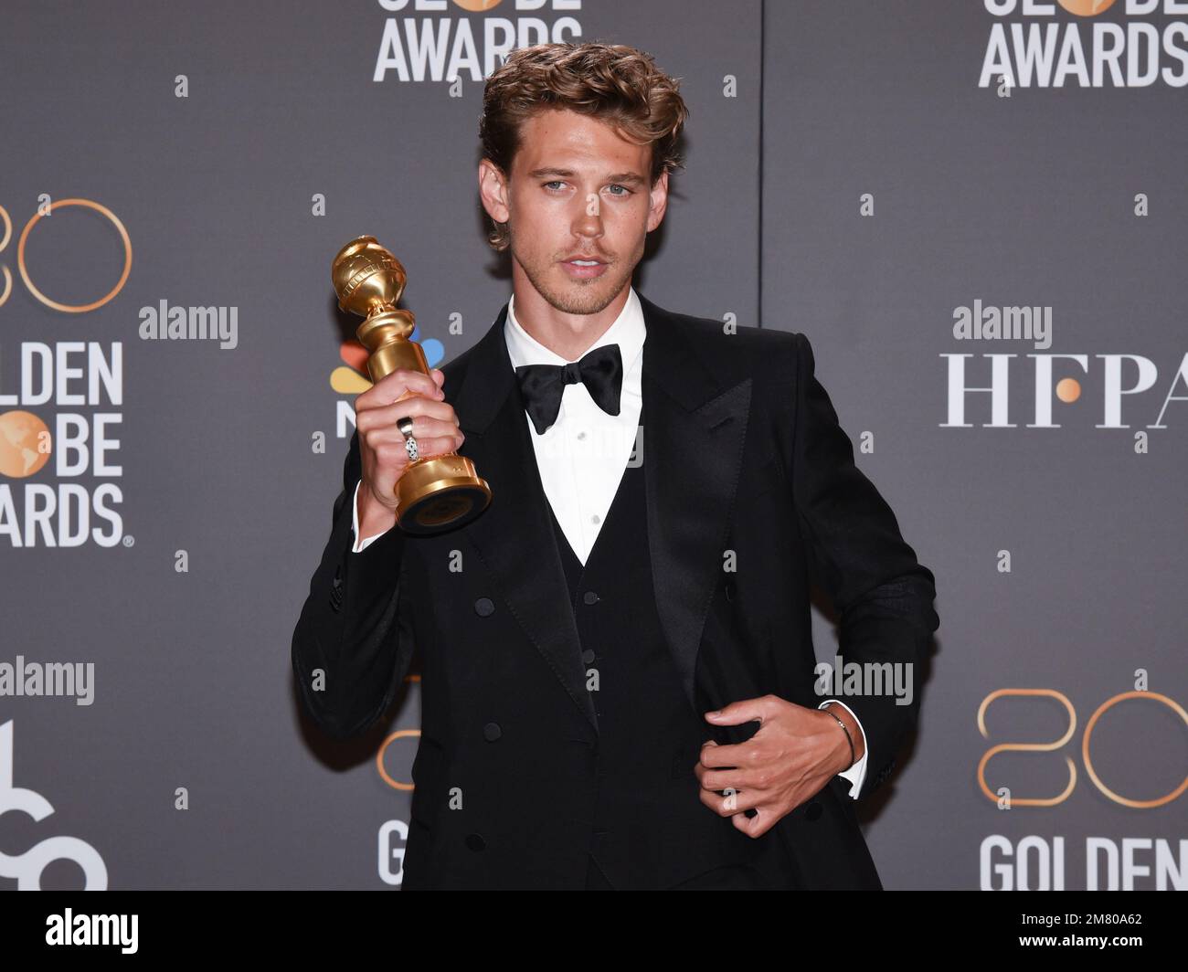 Austin Butler. 80th Annual Golden Globe Awards at The Beverly Hilton ...