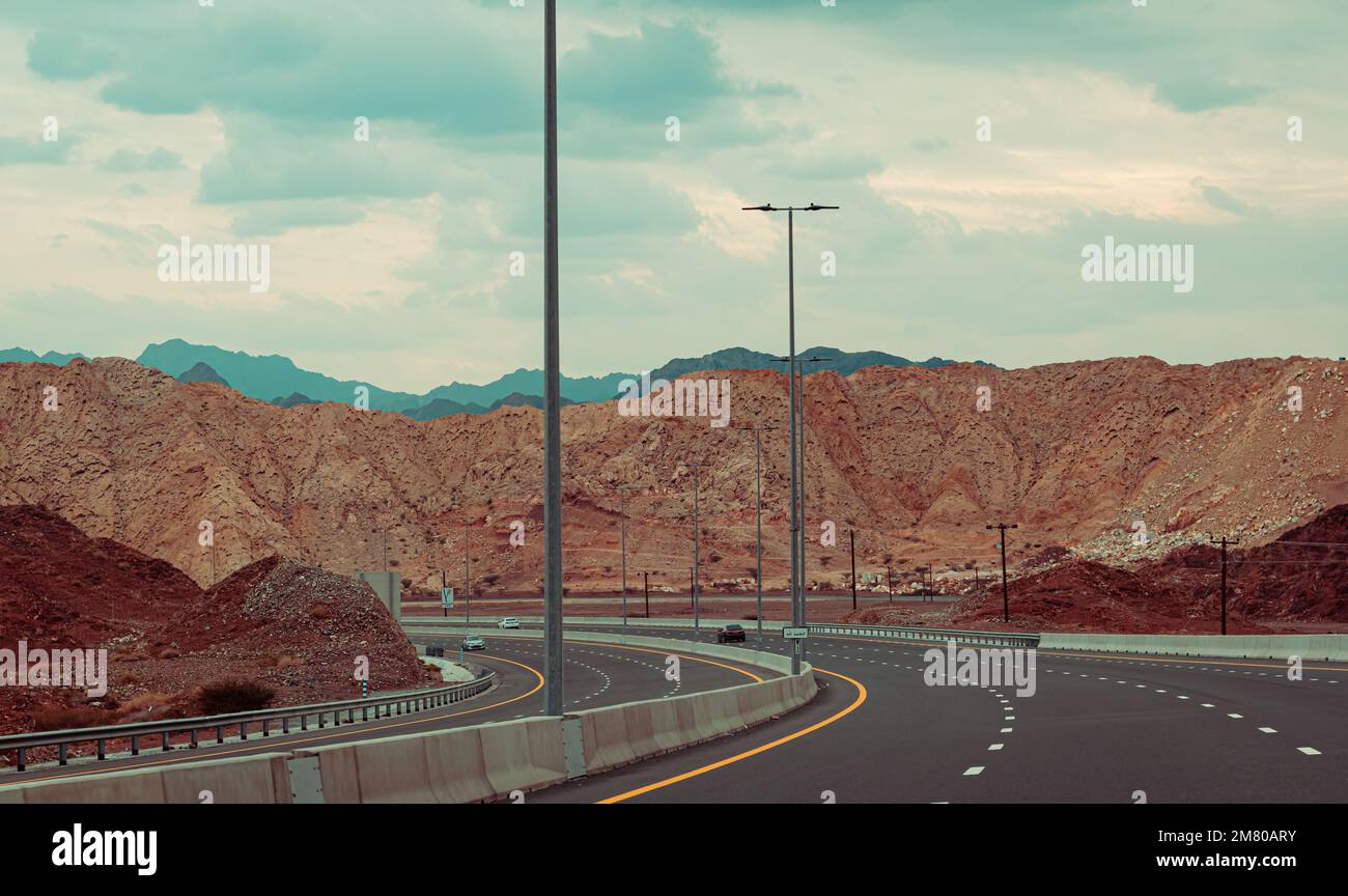 Aerial view of uae flag hi-res stock photography and images - Alamy